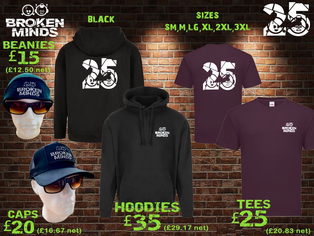 All Broken Minds Merch – Owl Apparel Clothing